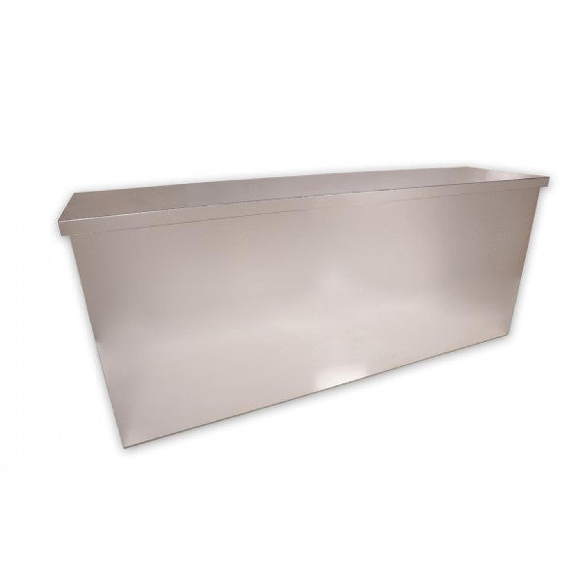 6′ Silver Plexiglass Mirror Bar