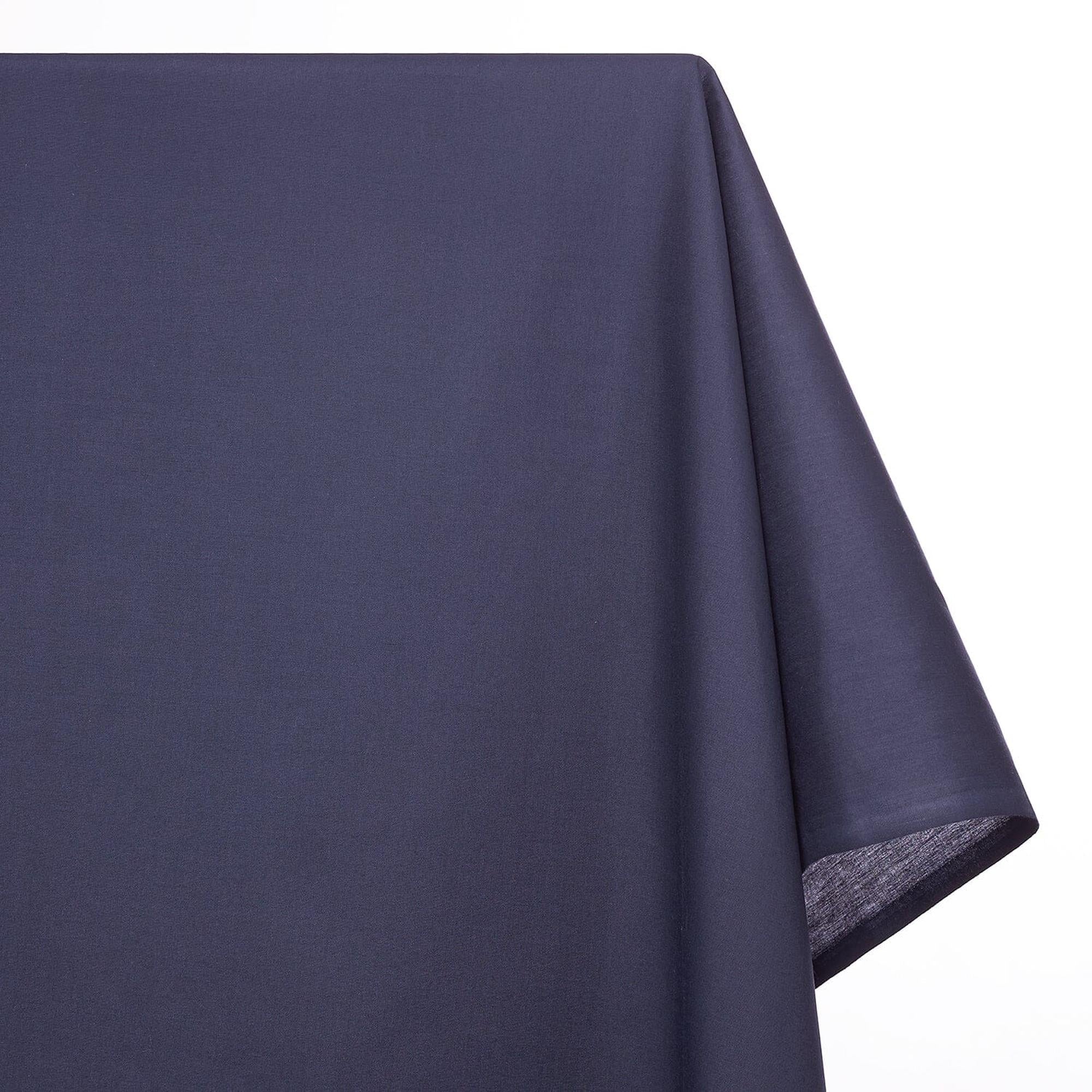 Navy Blue Polyester Fabric