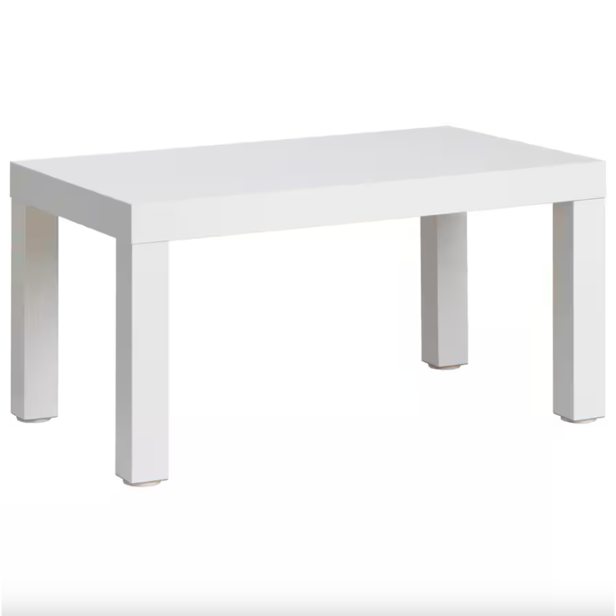 Kids White Lacquer Table