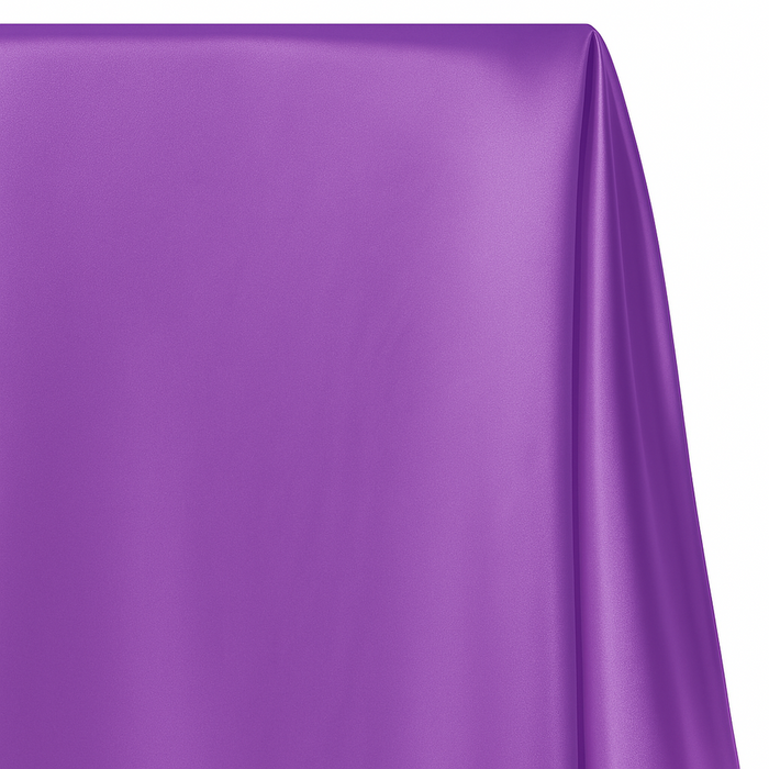 Violet Satin Fabric