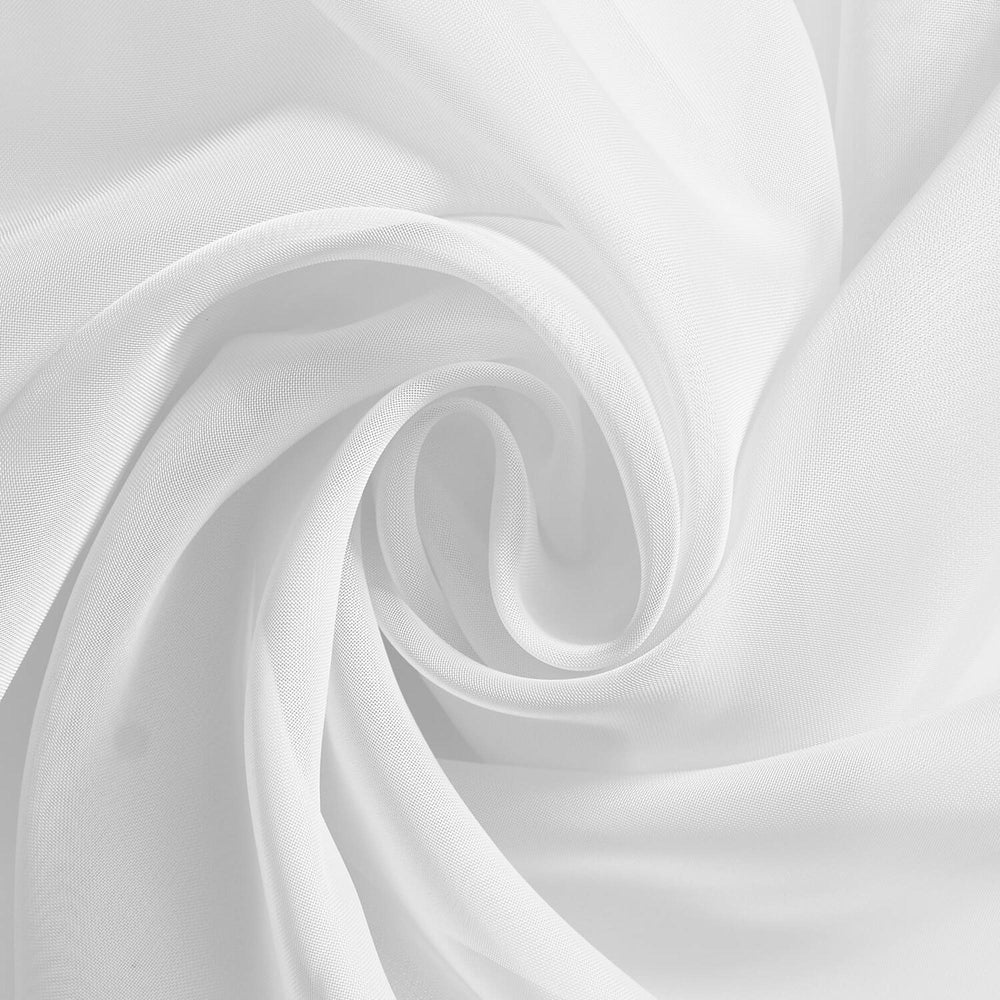 White Sheer Drape